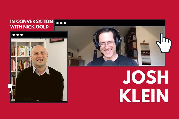 Technologist Josh Klein In Conversation with Nick Gold | Speakers Corner